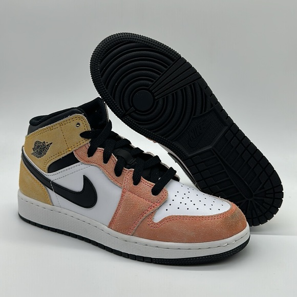 Nike | Shoes | Nike Air Jordan Mid Gs Flight Club Magic Ember Sundial ...